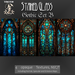 Second Life Marketplace - TGR-Stained Glass-Gothic Set B boxed emissive